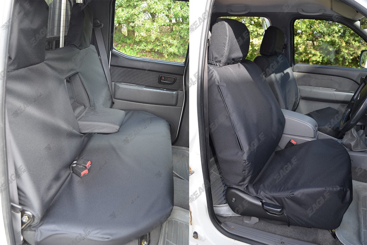 Ford Ranger 06-12 Seat Covers - Eagle1 Tailored Fit - Full Set - Eagle 4x4