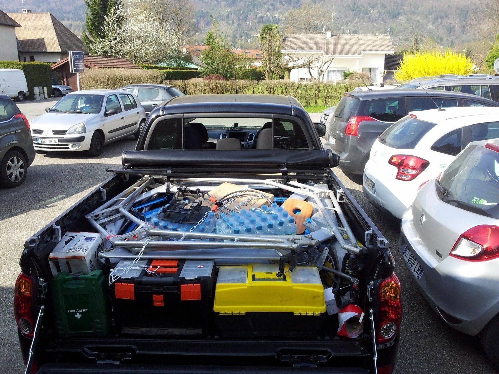 Mitsubishi L200 Long Bed Eagle1 Soft Roll-Up Tonneau Cover - Eagle 4x4